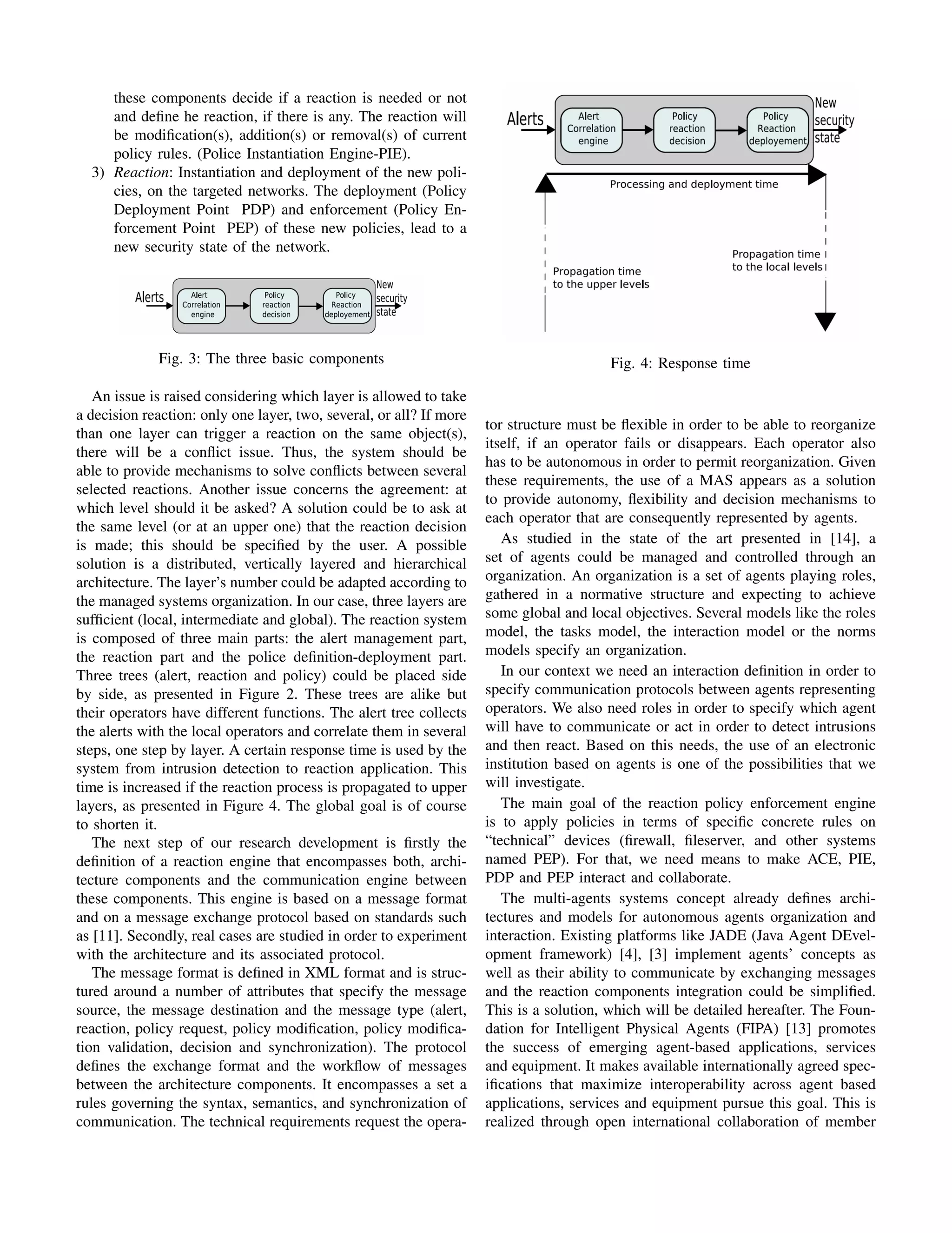 A multi agent based decision mechanism for incident reaction in telecommunication network | PDF