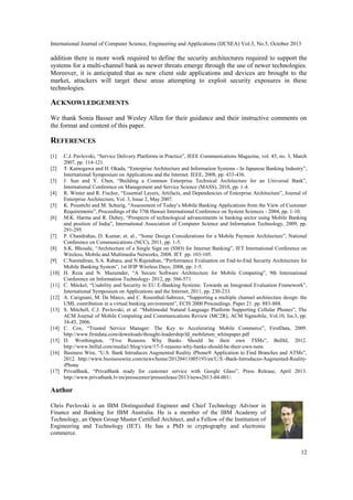 A multi channel system architecture for banking | PDF