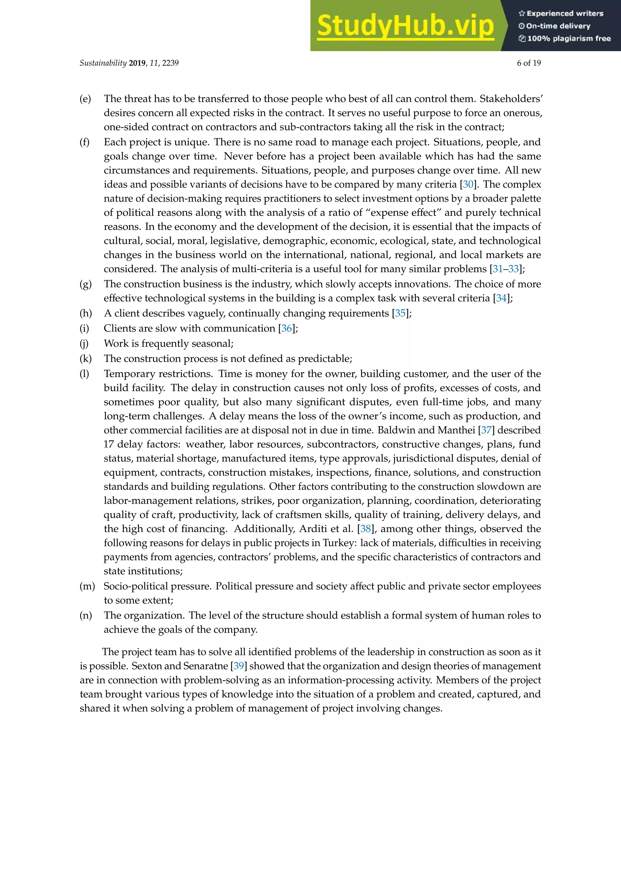 A Multi-Criteria Decision-Making Model To Choose The Best Option For ...