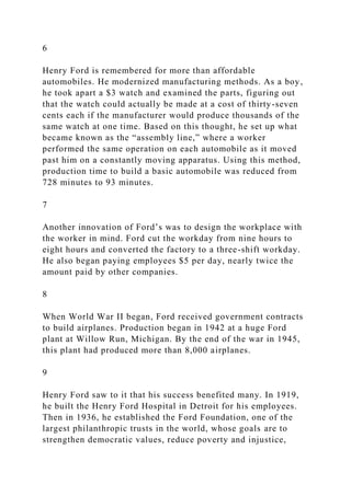 A multi-paragraph essay that summarizes and explains at least th.docx