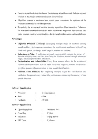A Multi-Stage Machine Learning and Fuzzy Approach to Cyber-Hate Detection.docx