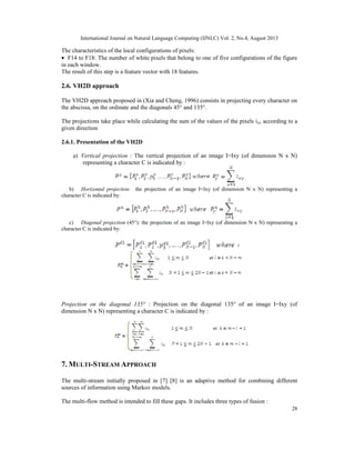 A MULTI-STREAM HMM APPROACH TO OFFLINE HANDWRITTEN ARABIC WORD ...