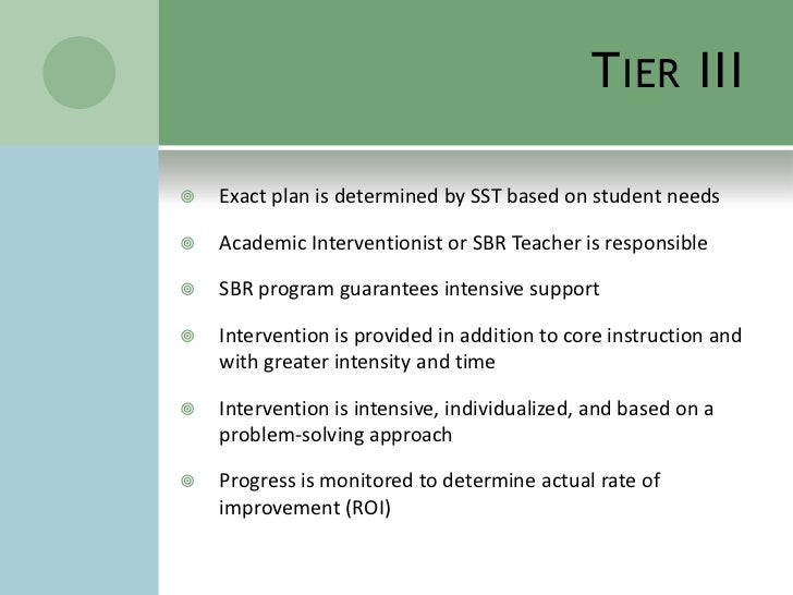 A multi tiered approach to instruction presentation