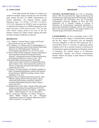 iaetsd A multiband mimo microstrip patch antenna for wireless | PDF