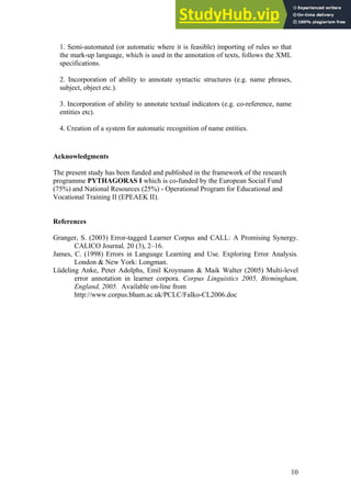 A Multilingual Tool For Hierarchical Annotation Of Texts | PDF