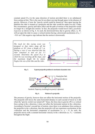A Multimedia Visualization Tool For Solving Mechanics Dynamics Problem ...