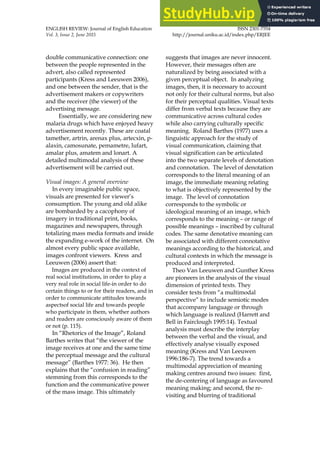 A MULTIMODAL DISCOURSE ANALYSIS OF SELECTED ADVERTISEMENT OF MALARIA ...