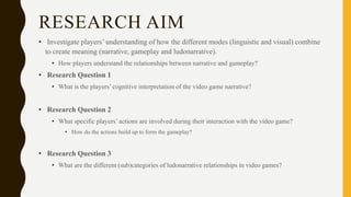 A multimodal discourse analysis of video games (toh weimin) | PPTX