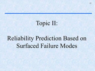 A multi phase decision on reliability growth with latent failure modes | PPT