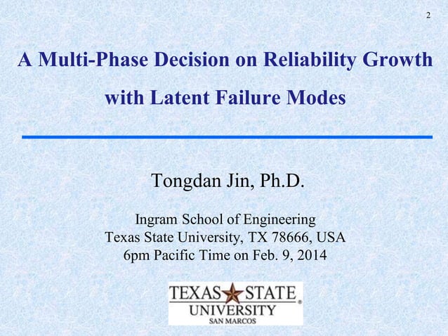 A multi phase decision on reliability growth with latent failure modes ...