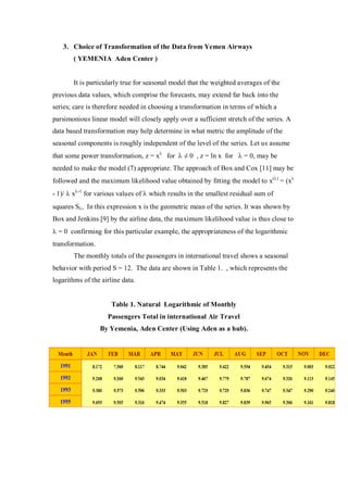 A multiplicative time series model | PDF