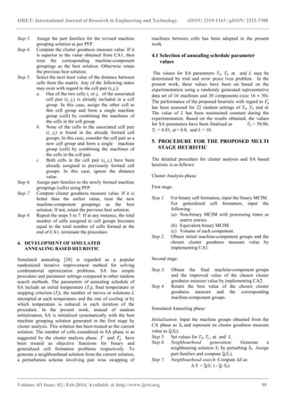 A multi stage heuristic for manufacturing cell | PDF | Biological ...