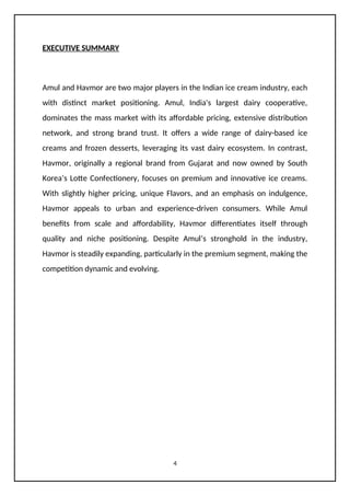 AMUL VS HAVMOR Battle of the Brands: Amul vs Havmor in the Indian Dairy ...