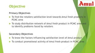 Amul wip report | PPT