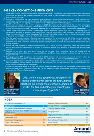 Amundi - 2023 Investment Outlook | PDF