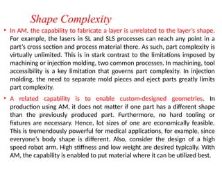 Design for Additive Manufacturing as Per DBATU Syllabus | PPT