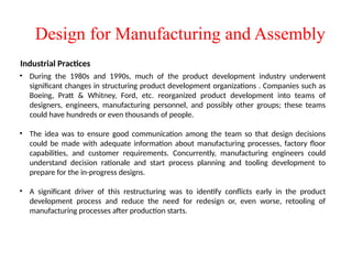 Design for Additive Manufacturing as Per DBATU Syllabus | PPT