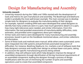 Design for Additive Manufacturing as Per DBATU Syllabus | PPT