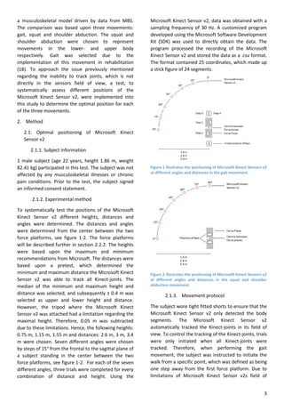 A musculoskeletal model driven by microsoft kinect sensor v2 data | PDF | Computer Peripherals ...