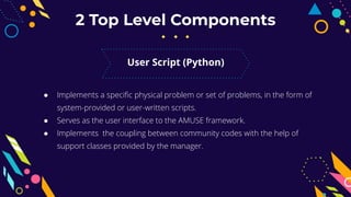 AMUSE: Taking Python to the stars | PDF