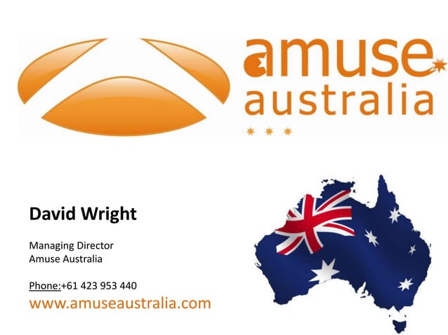 Amuse australia presentation | PPTX