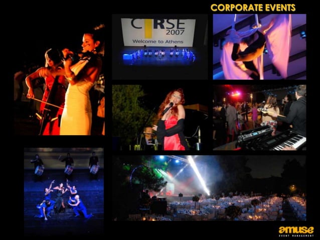 Amuse event management company profile | PPT
