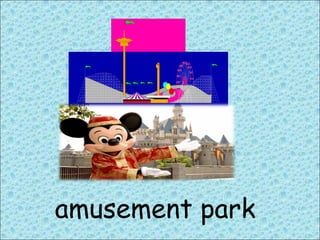Amusement flashcards | PPT