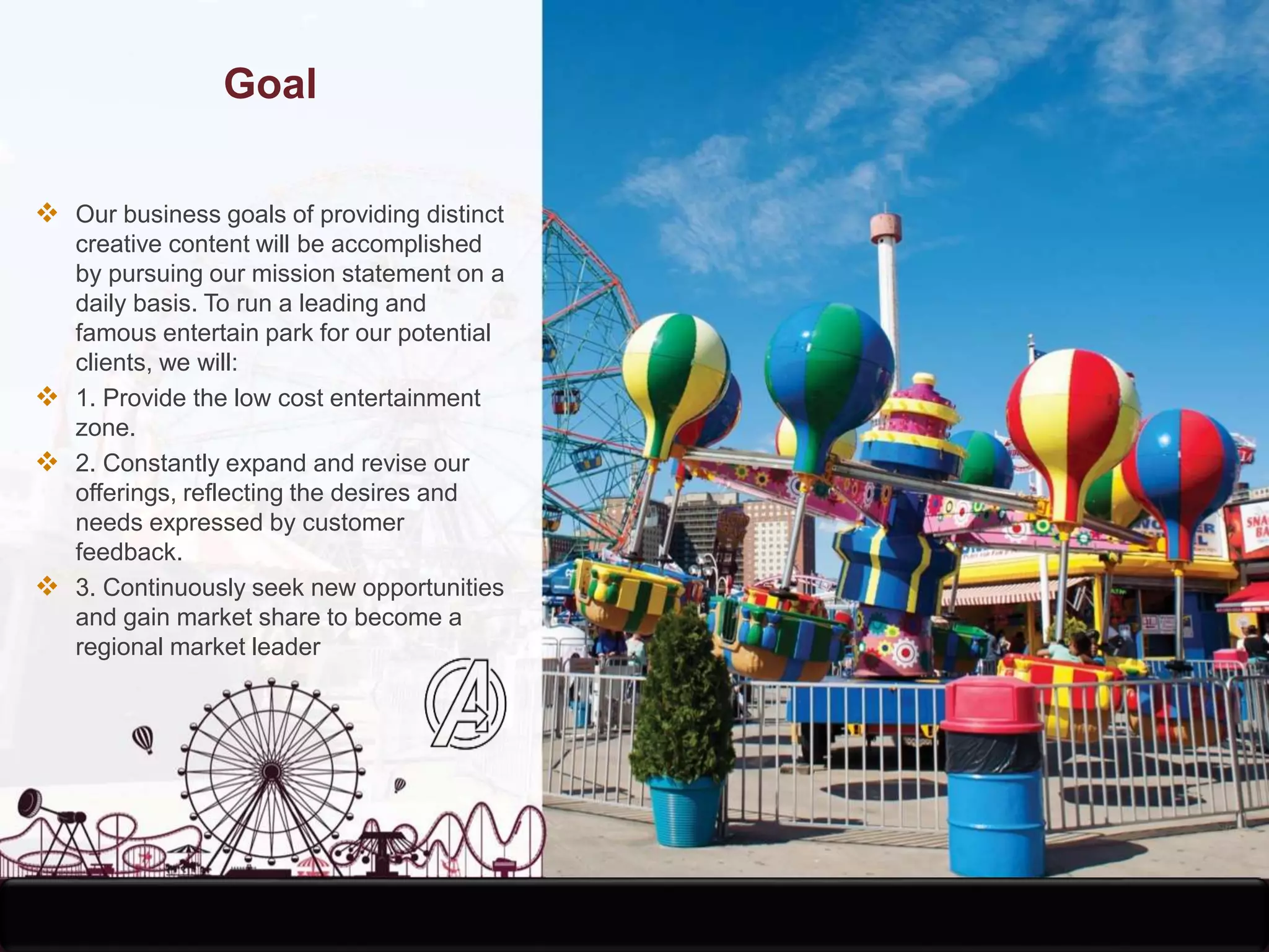 Amusement park business plan | PPTX