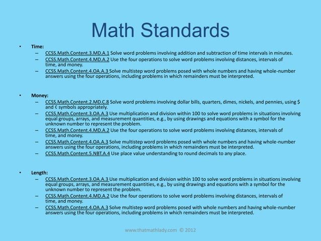 Amusement Park Math WebQuest | PPT