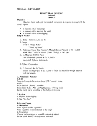 A music lp 1st quarter | DOCX