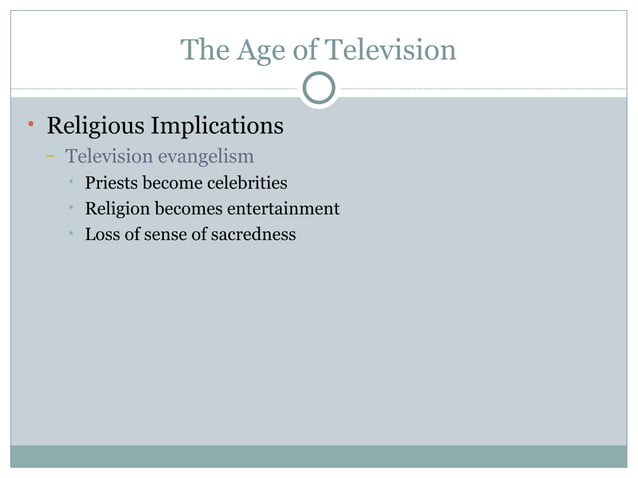 Amusing Ourselves To Death | PPT