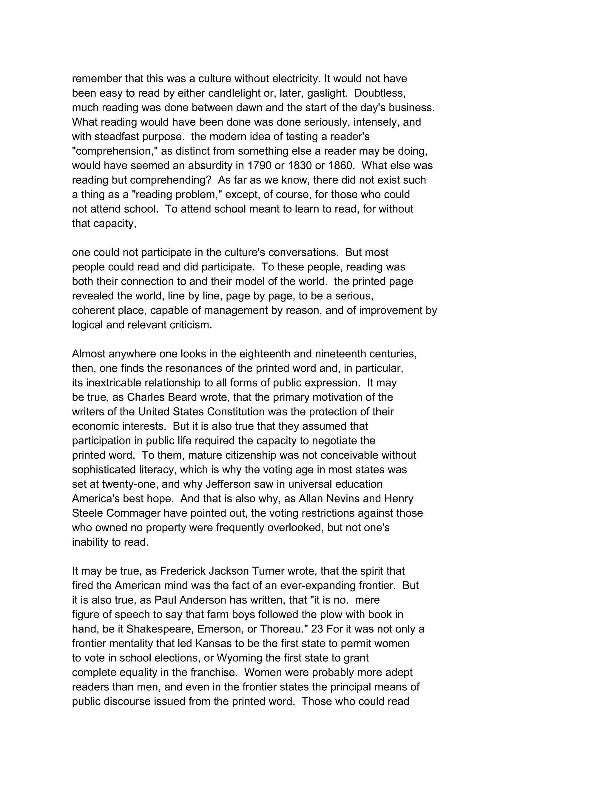 Amusing Ourselves to Death | RTF