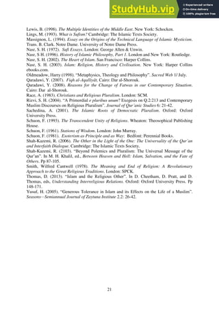 A Muslim Response To The Christian Theology Of Religions | PDF