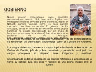 Amuzgos Etnia de Oaxaca | PPTX