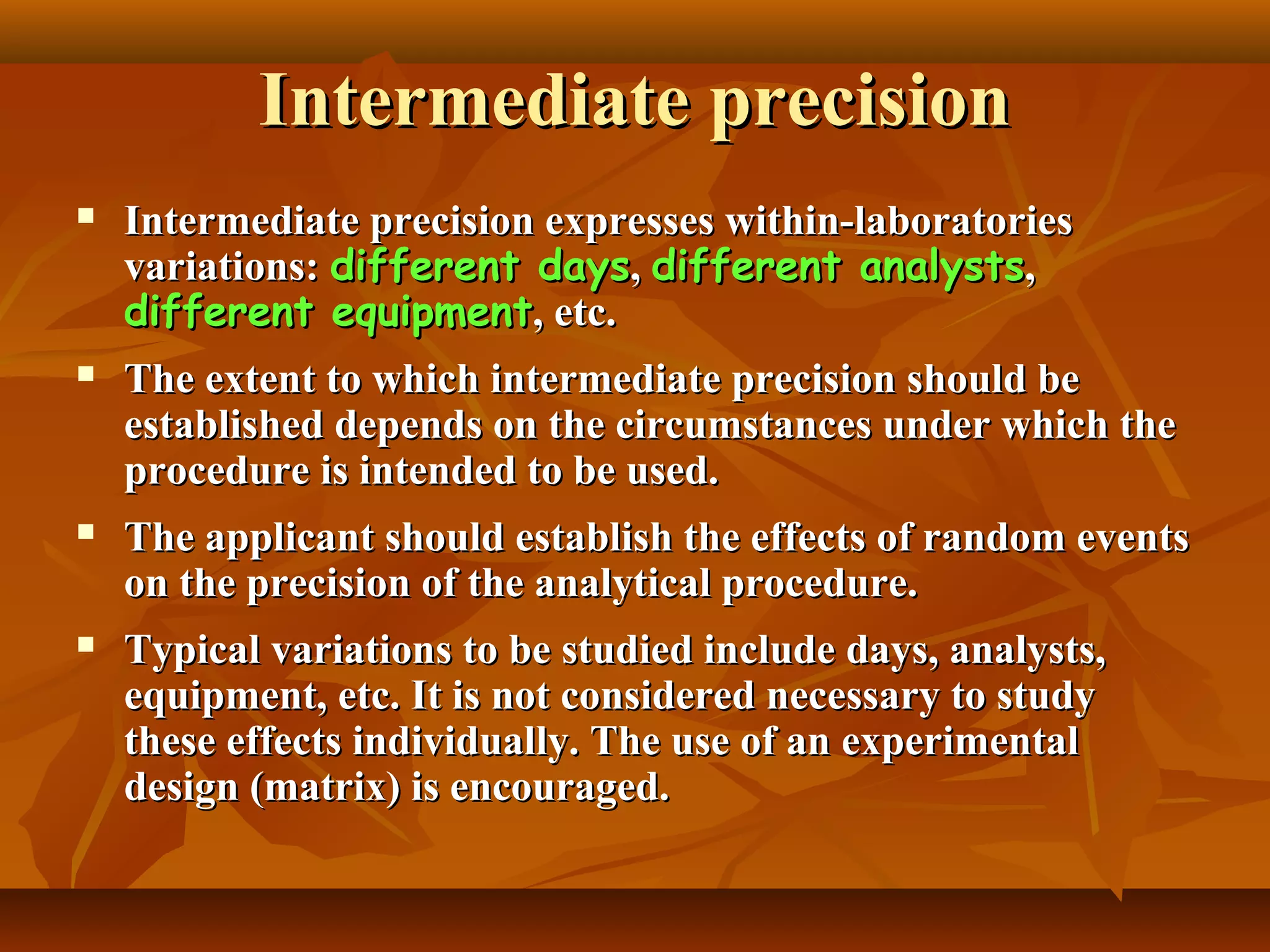 analytical method validation | PPT