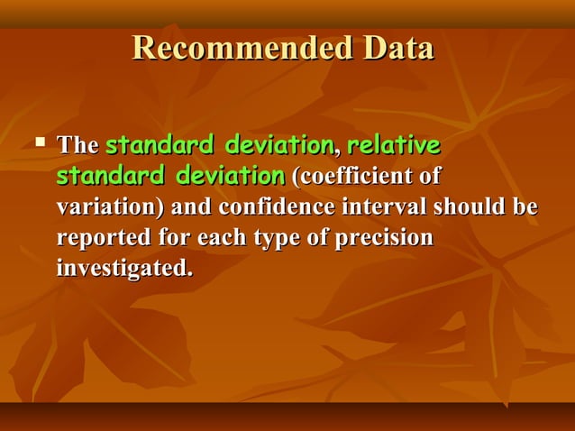 analytical method validation | PPT analytical method validation | PPT
