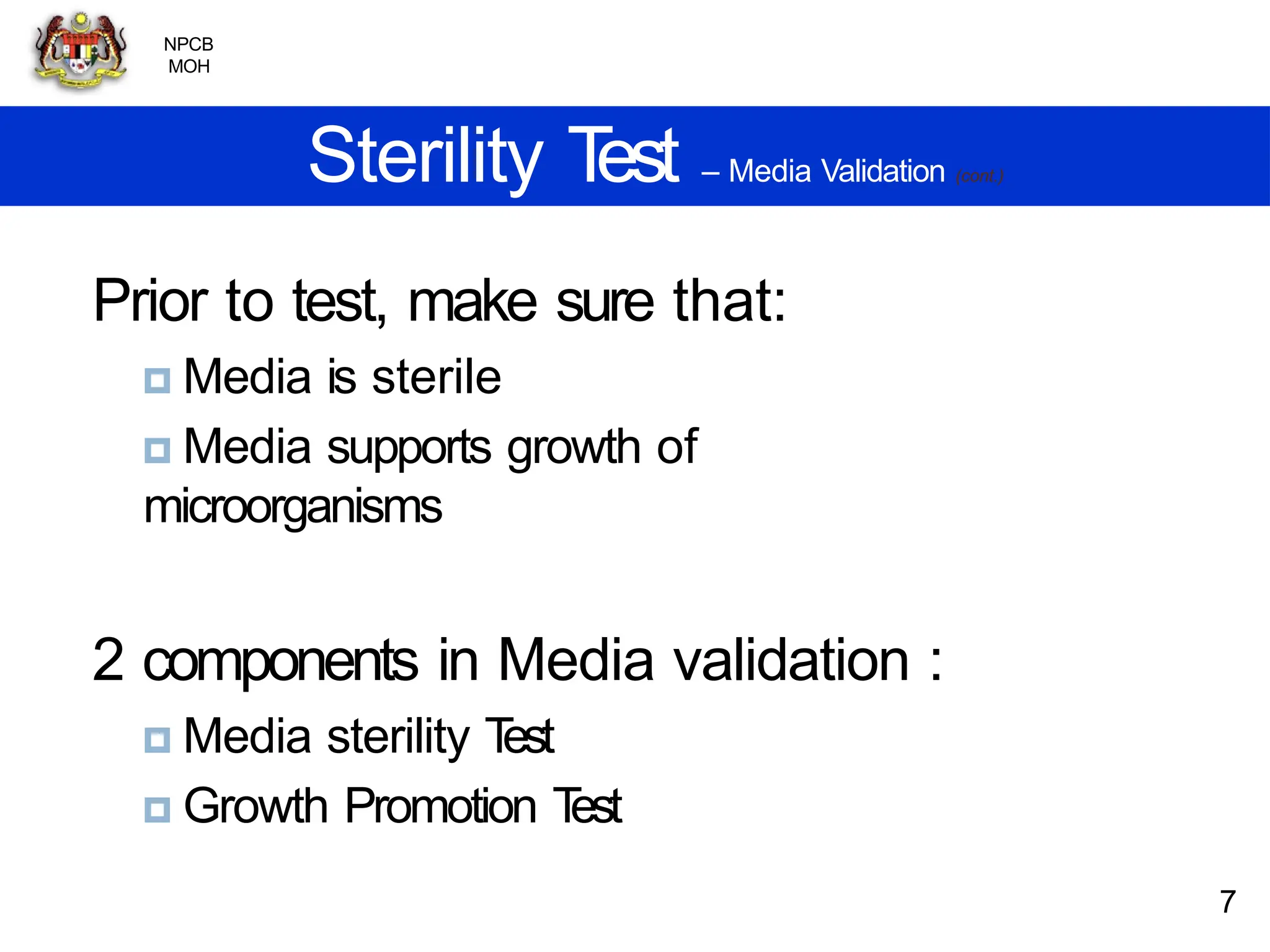 AMV - STERILITY TEST sterility testing .pptx