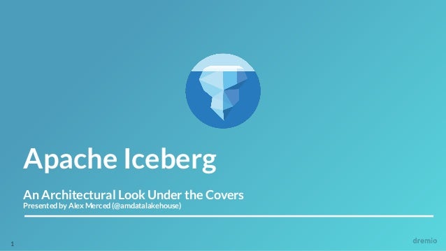 Data Engineer's Lunch #70: Apache Iceberg | PDF