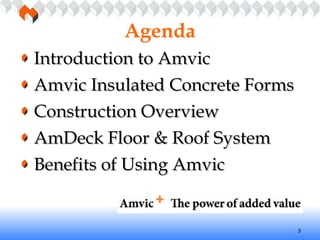 Amvic Corporate Intro Presentation | PPT