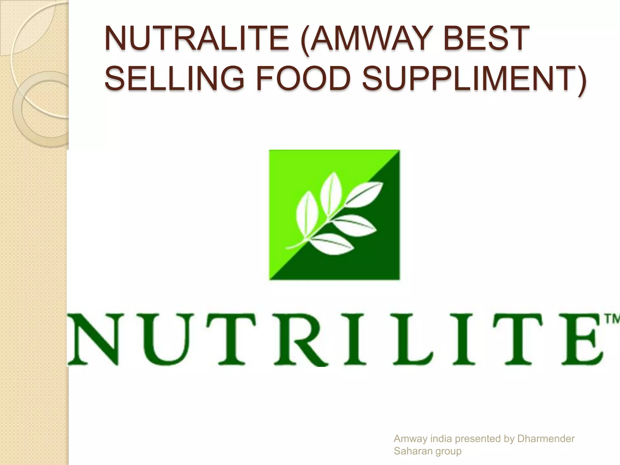 Amway business plan | PPSX