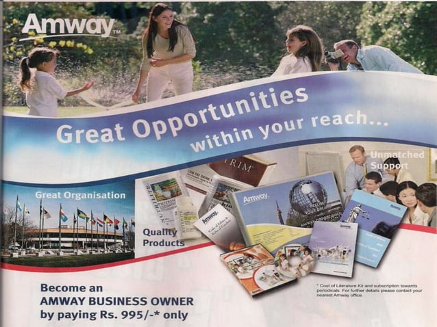 Amway business plan | PPS