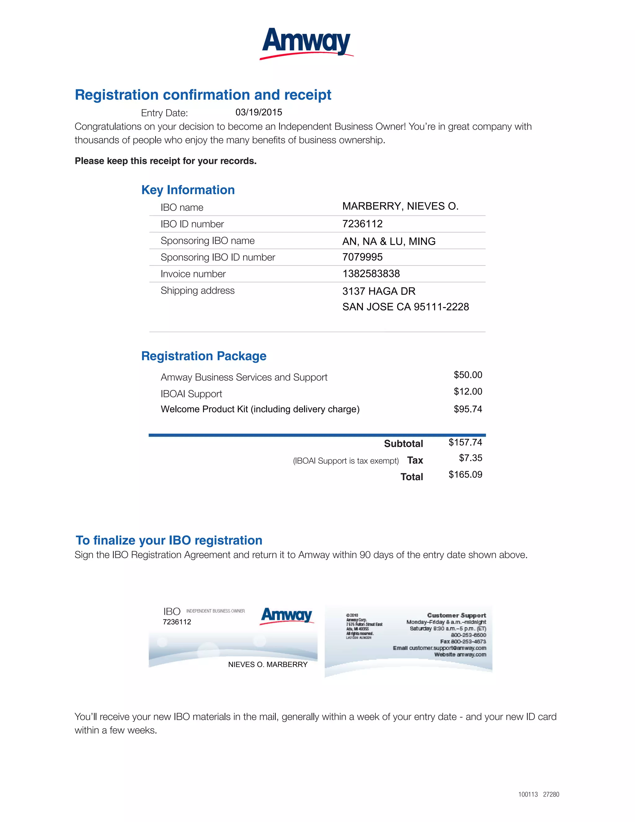 Amway (1) copy | PDF