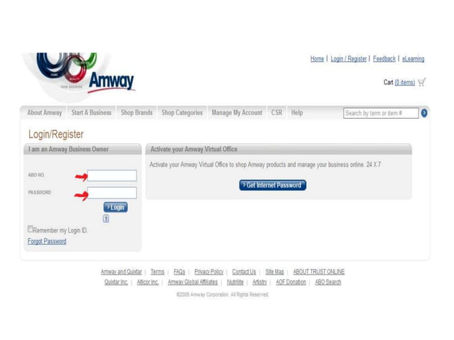 Amway e learning | PPTX