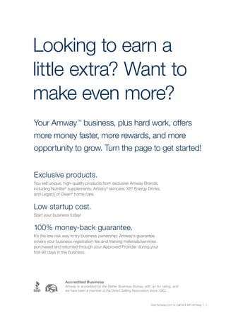 Amway gi summary 2015 | PDF