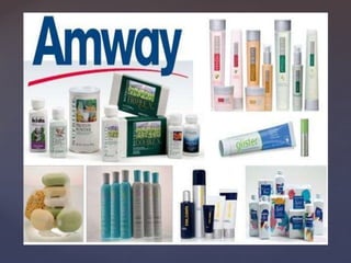 Amway product line | PPTX