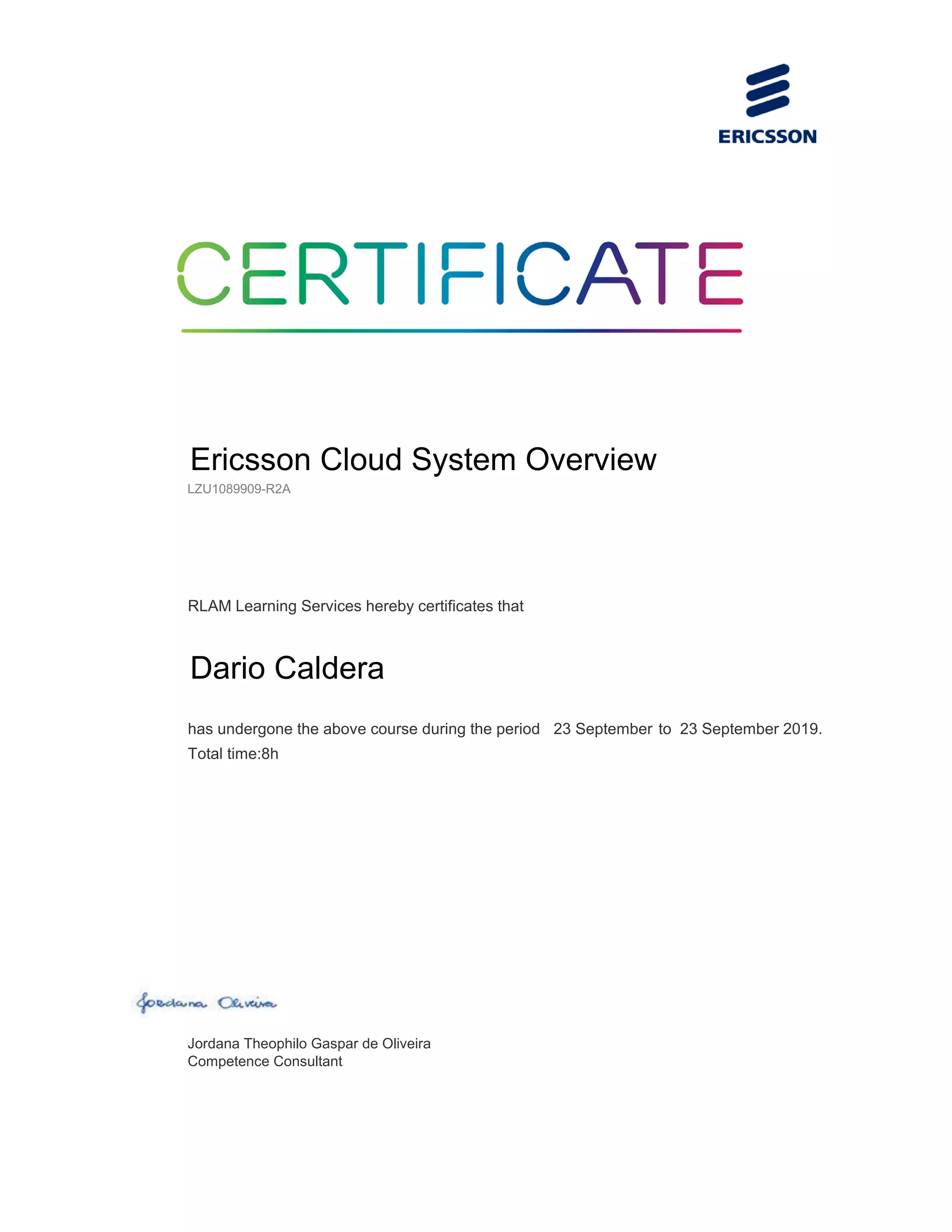 Ericsson Cloud System Overview | PDF