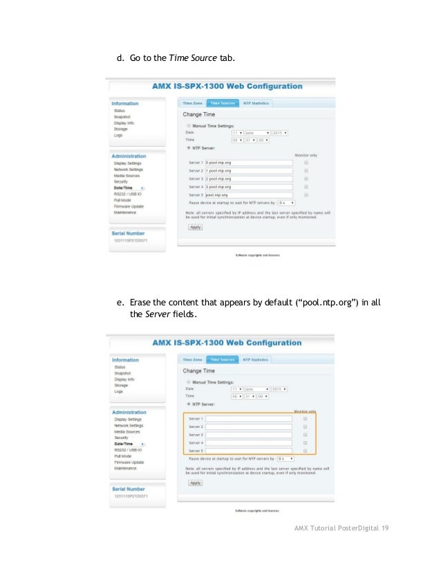 PosterDigital AMX Tutorial: How to connect your AMX player