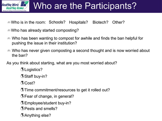 So You Want to Build a Composting Program - Amy Lipman, BIDMC | PPT