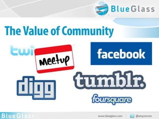 Understanding the direct value in the top social media communities | PPT