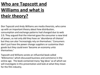 Amy and ceiridwen film industry powerpoint | PPT